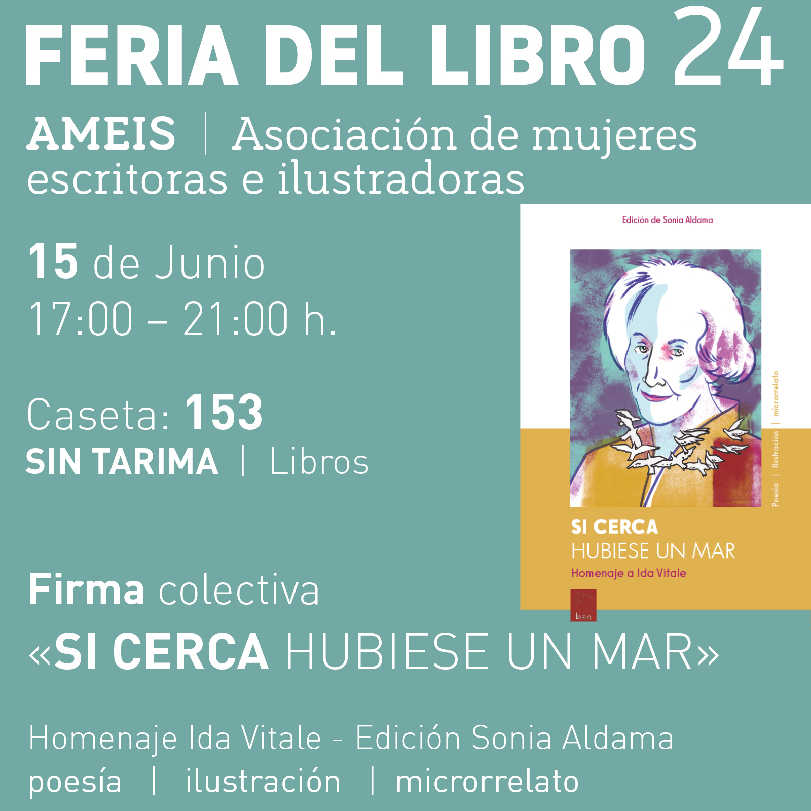 Nuestro libro colectivo Si cerca hubiese un mar estará en la FIL de ...